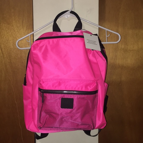 GO SAC | Bags | Nwt Gosac Water Resistant Neon Pink Backpack | Poshmark